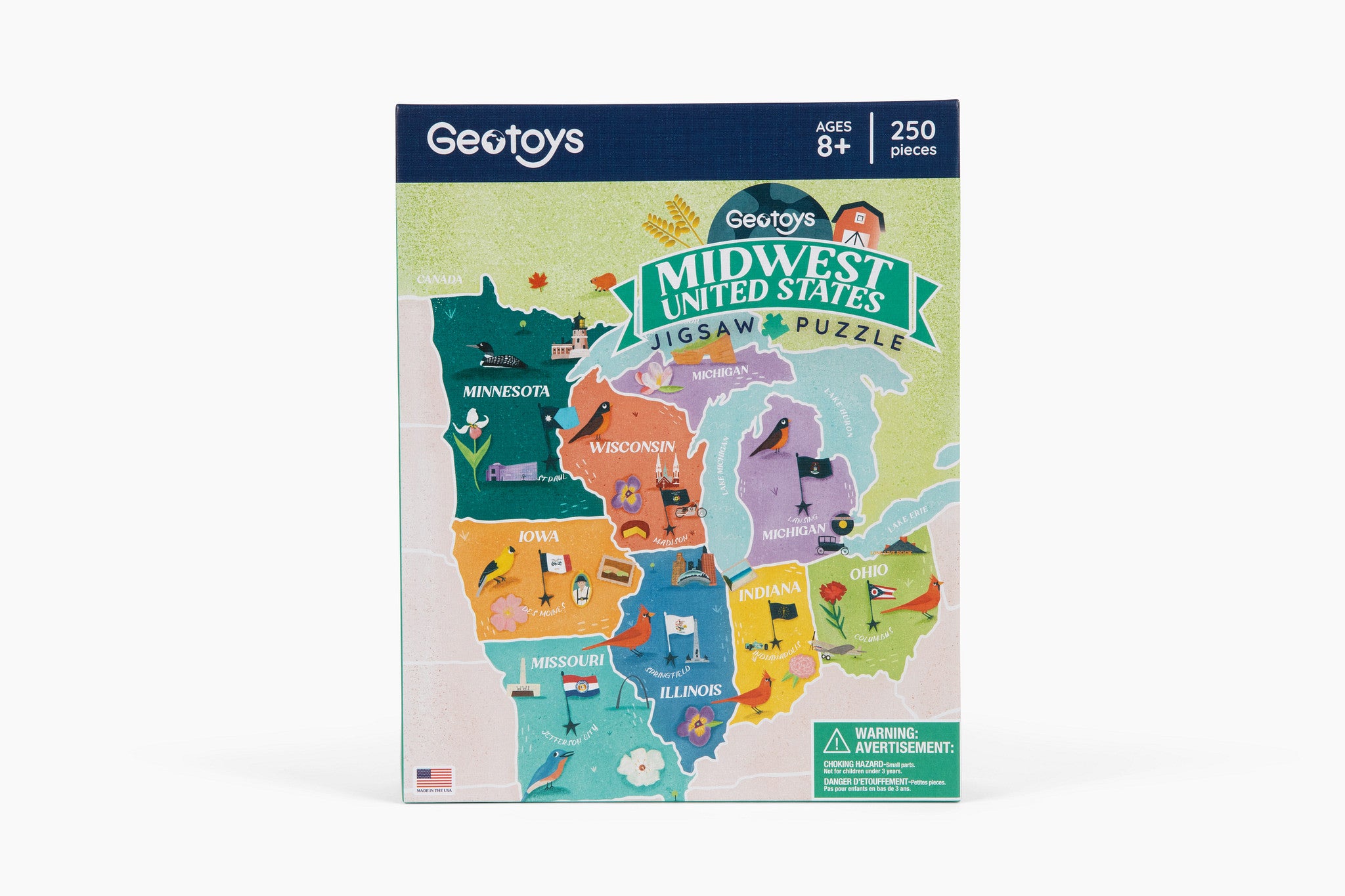 Midwest Regional Puzzle – Geotoys