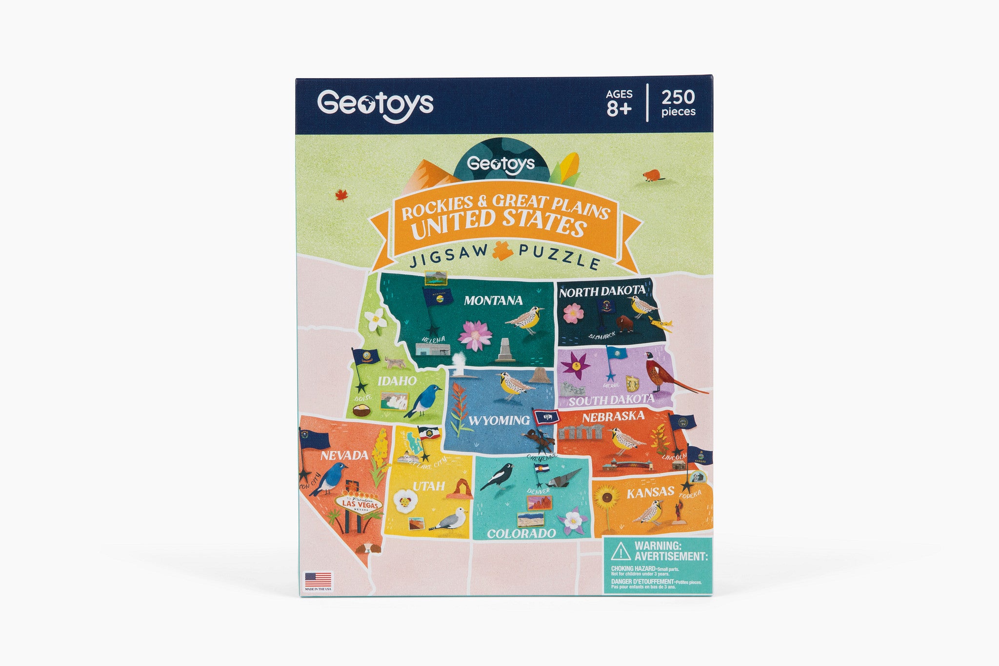 Rockies & Great Plains Regional Puzzle – Geotoys