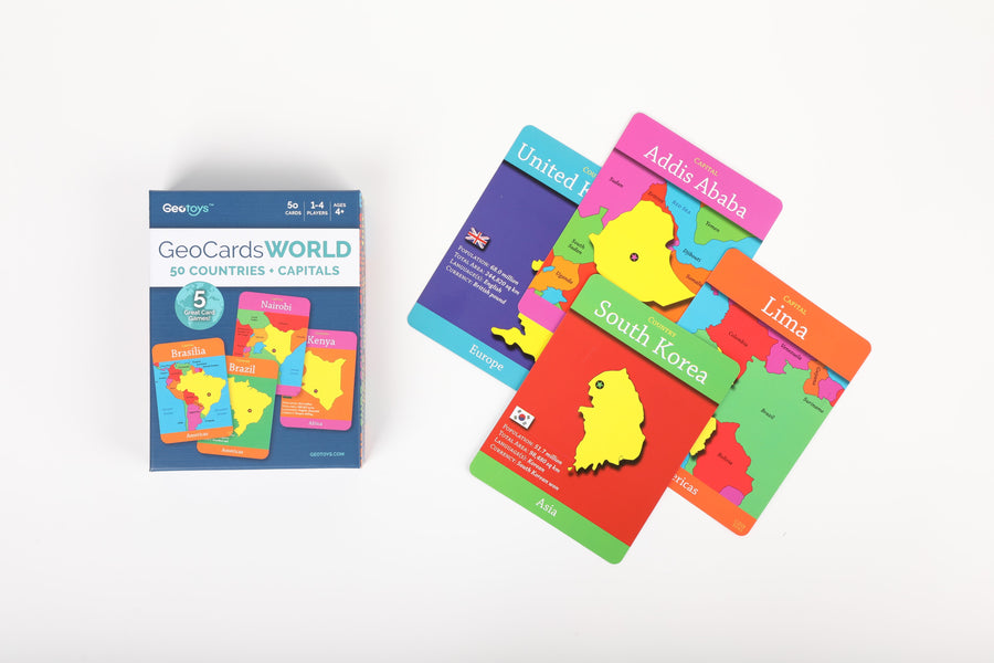 Geotoys DIY GeoCamp: Between our Continents